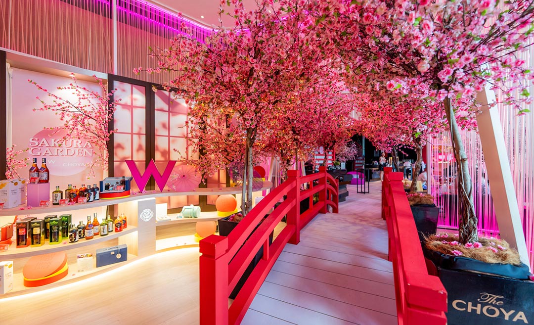 Experience Sakura Season At W Kuala Lumpur’s Living Room
